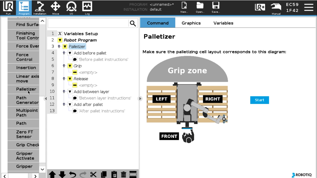 Setup Robotiq Palletizing: A Step-by-Step Guide